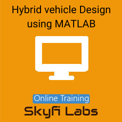 Hybrid Vehicle Design using MATLAB Online Live Course